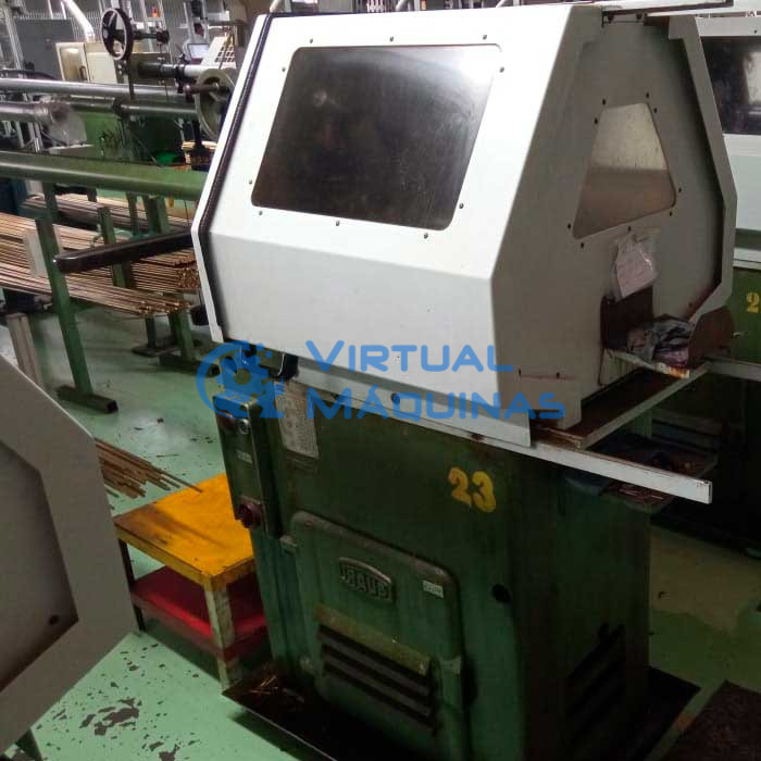 Torno Automático marca Traub mod. A25 com Alimentador de Barras ...